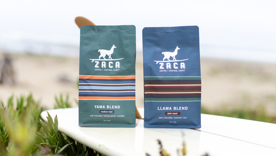 Zaca Coffee, Central Coast - roasted where the land meets the sea